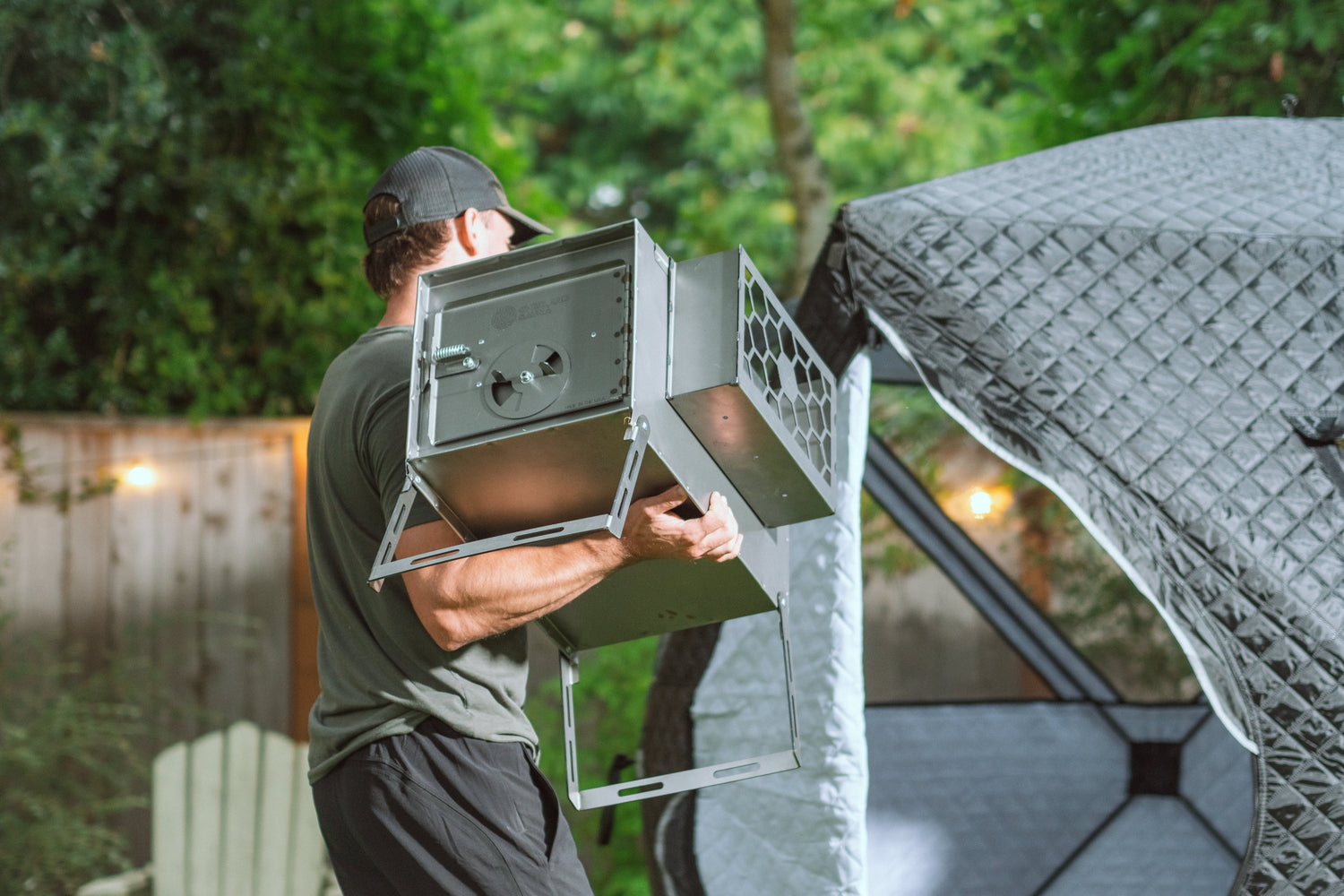 Comparing the Distinct Heat Signature of Wood-Fired Sauna Tents vs. El ...